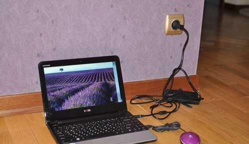 Ноутбук dell Inspiron 1110, 11.6" фиолетовый