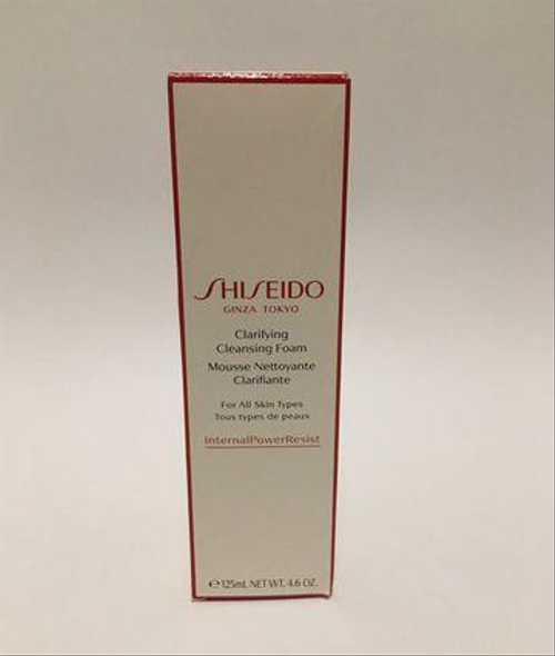 Универсальная очищающая пенка shiseido 125ml