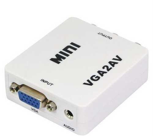 10916 Конвертер видеосигнала VGA (F) в AV (F) Nona