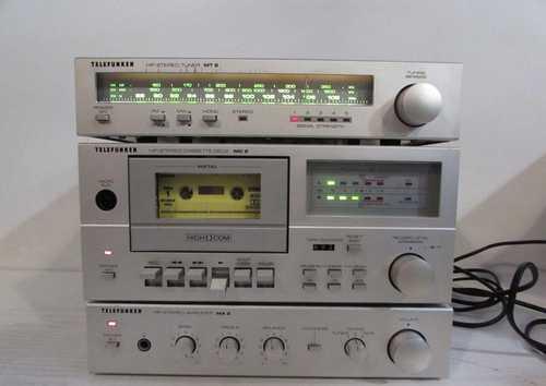 Telefunken MA2+MC2+MT2 Усилитель+Тюнер+Дека