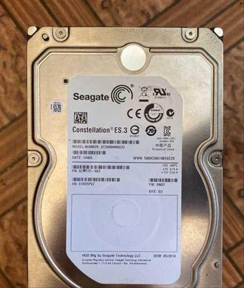 Жесткий диск seagate 2tb st2000nm0033