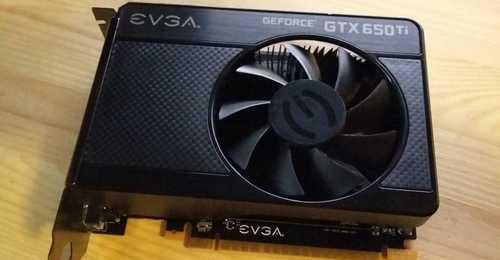 Видеокарта evga Geforce GTX 650 ti