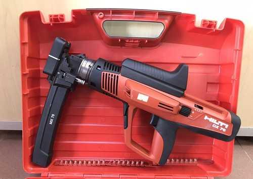 Пистолет монтажный hilti dx76