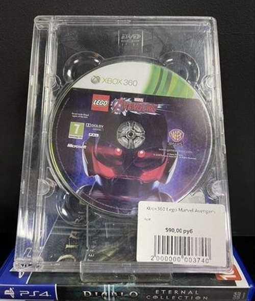 Xbox 360 lego Marvel Avengers (Мстители) б/у
