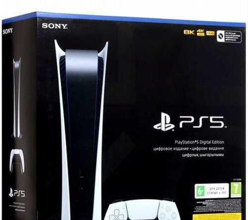 Sony PlayStation 5 Digital Edition +Геймпад +Пульт