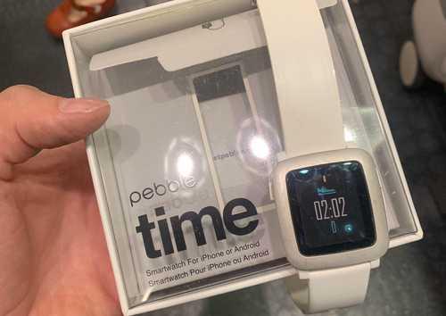 Pebble time белые