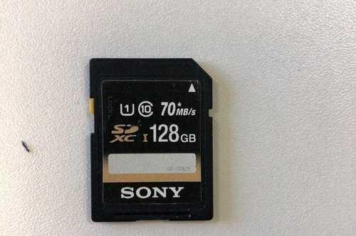 Карта памяти Sony sdxc 128GB