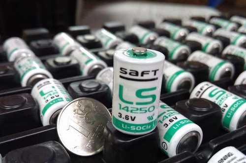 Батарейка Lithium 3.6V Saft 1/2AA (14250)