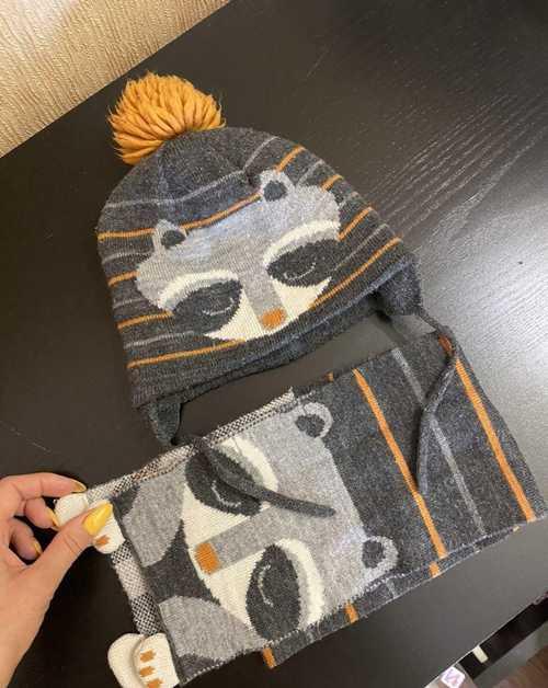 Зимняя шапка для мальчика