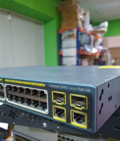 Продам коммутатор Cisco Catalyst WS-C2960-48PST-L