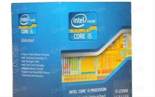Легендарный Intel Core i5 2500K LGA 1155