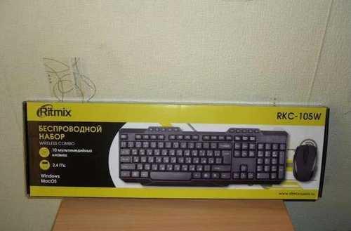 Беспроводная клавиатура и мышь Ritmix