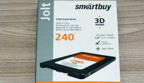 SSD 240гб Smartbuy, новый в упаковке