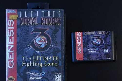 Mortal Kombat 3 Ultimate Sega из 90ых