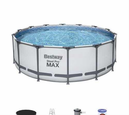 Каркасный бассейн Bestway Steel Pro Max 427х122см