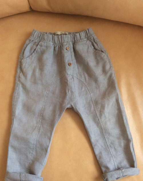 Льняные брюки Zara