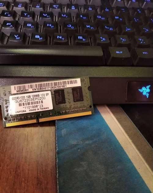 Оперативная память unifosa 1GB DDR3 1333Mhz