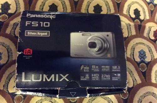 Фотоаппарат Panasonic lumix fs10