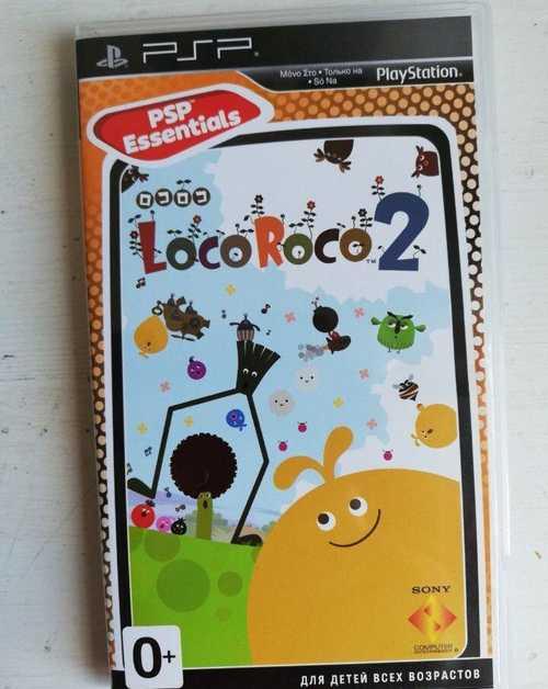 Игра Loco Roco 2 для PSP новая