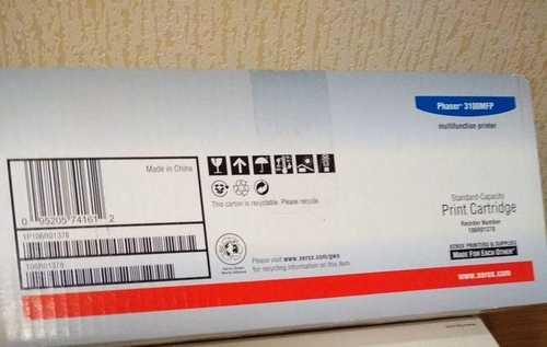 Картридж xerox 3100 mfp