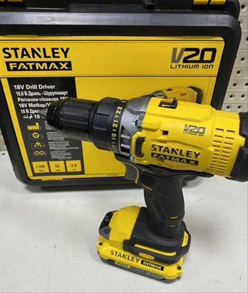 Шуруповерт Stanley 20v