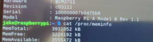 Raspberry pi4 4gb + LCD 10.1 + micro SD 16gb