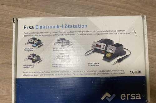Паяльная станция Ersa Digital 2000A Power tool