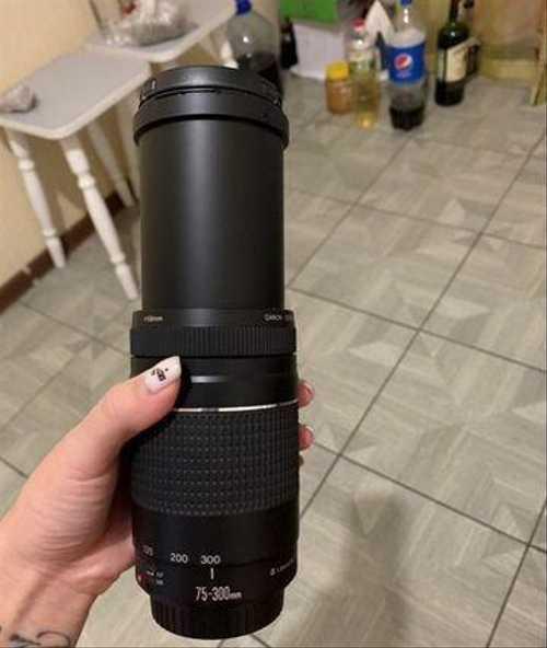 Объектив canon zoom lens ef 75-300mm 1 4-5.6 iii