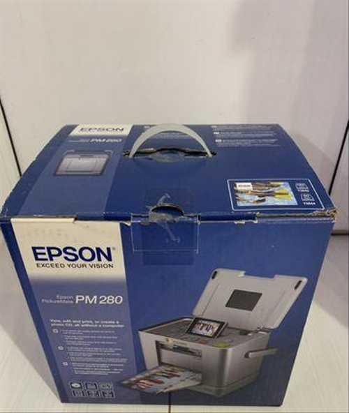 Фотопринтер Epson PM 280, новый