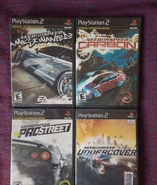 Need For Speed PS2 4 части