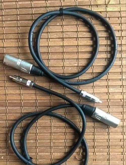 Межблочные кабели Proel XLR-RCA 1м