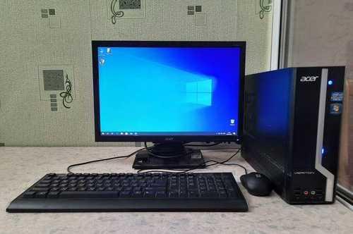 Acer Veriton intel i3-2130/озу 4Gb/HDD 500Gb