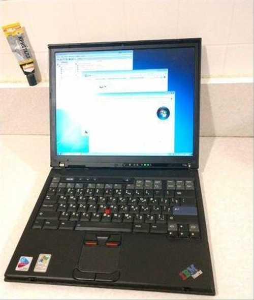 IBM Thinkpad T42p (1.60GHz/60Gb/1Gb/LPT)