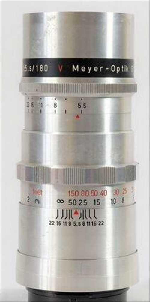 Meyer-Optik Gorlitz Telemegor 1:5.5 F180 mm V