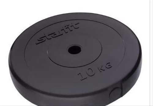 Диск пластиковый BB-203, d26 мм, черный, 10 кг St