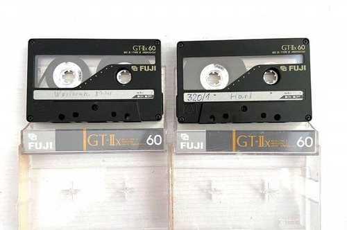 Набор 2 кассеты Fuji GT-IIx 60- бу - 1989 г