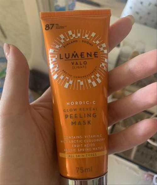 Lumene peeling Mask с морошкой