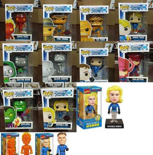 Фигурки Funko по Фантастической четверке