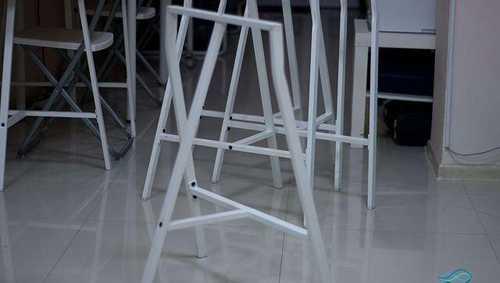 Опоры белые (ножки) для стола. IKEA (икеа)