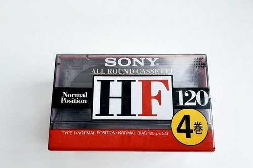 Продам кассеты Sony HF 120 минут 4 шт