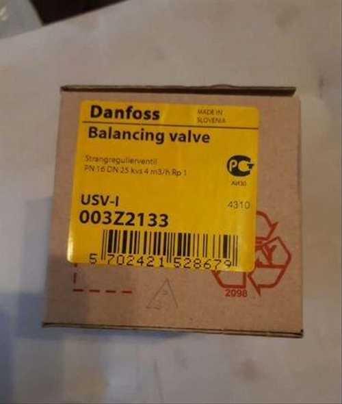 Клапан балансировочный Danfoss USV-I ду25