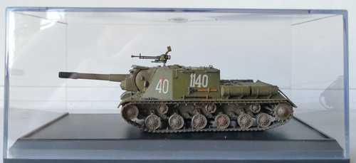 Готовая модель в коробке ису-152 1/72