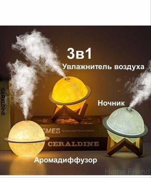 Увлажнитель воздуха, ночник, диффузор