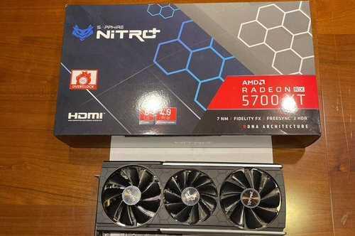 Видеокарта rx 5700xt 8gb sapphire nitro+
