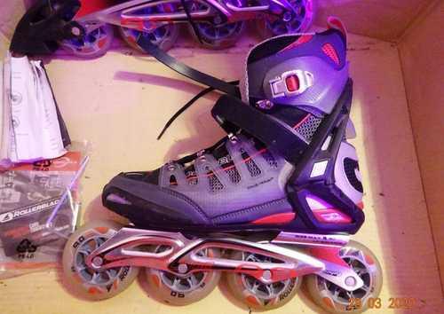Ролики мужские Rollerblade Crossfire XT 44р защита