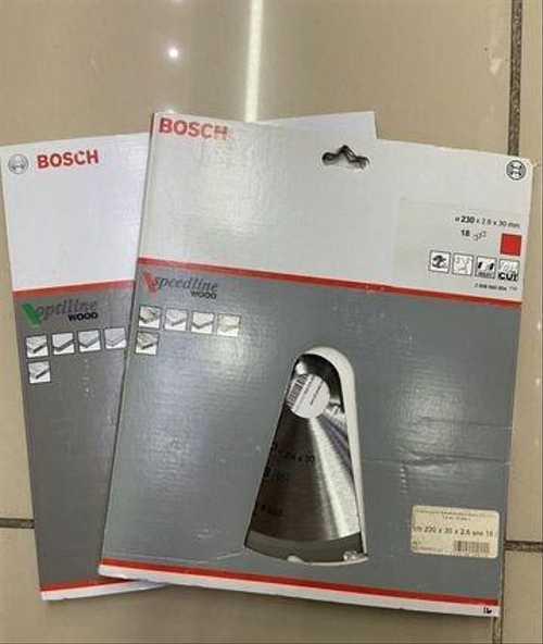 Пильные диски Bosch 230