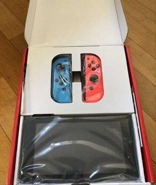 Nintendo switch rev2 + чехол