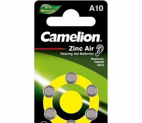 Батарейка Camelion ZA10, 13, 312, 675 для слуховых