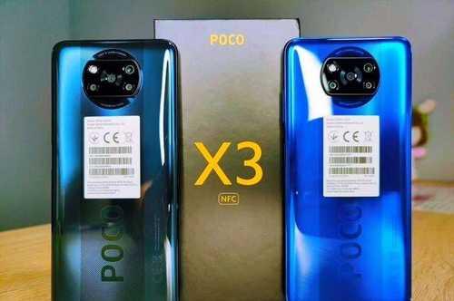 Xiaomi Poco X3 6Gb/64Gb Blue Новый
