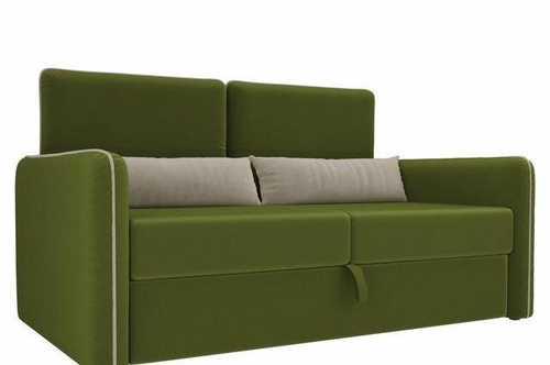 Прямой диван Стенли, Микровельвет, модель 108628